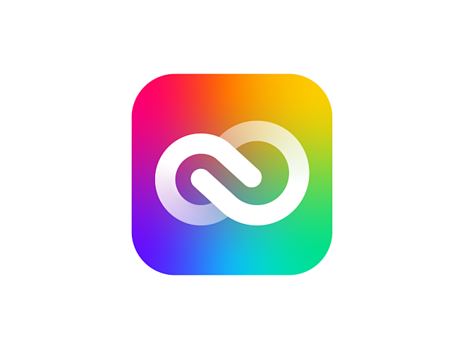 Adobe Creative Cloud Logo Redesign Concept by Mihai Dolganiuc on Dribb
