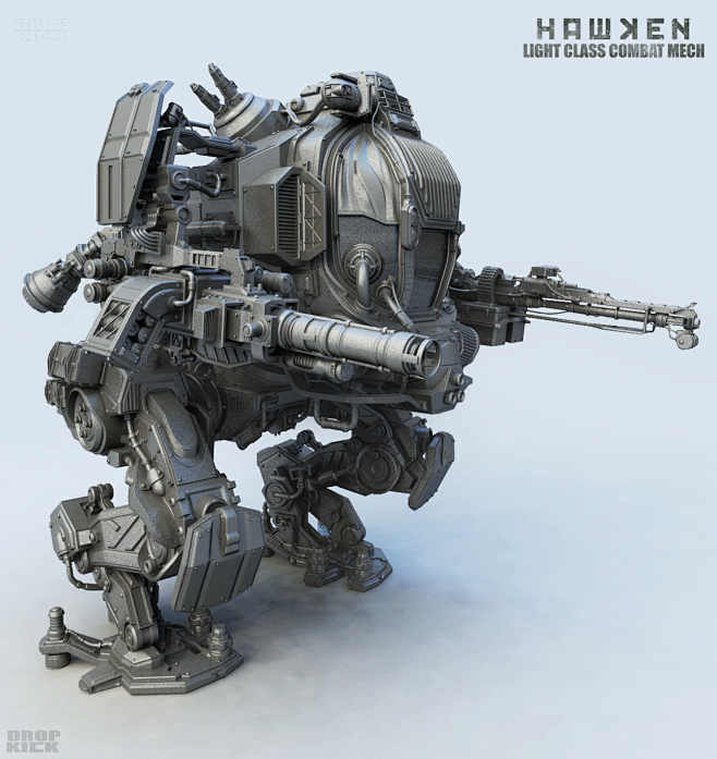 New light class Mech design - Art & Media(B3618)