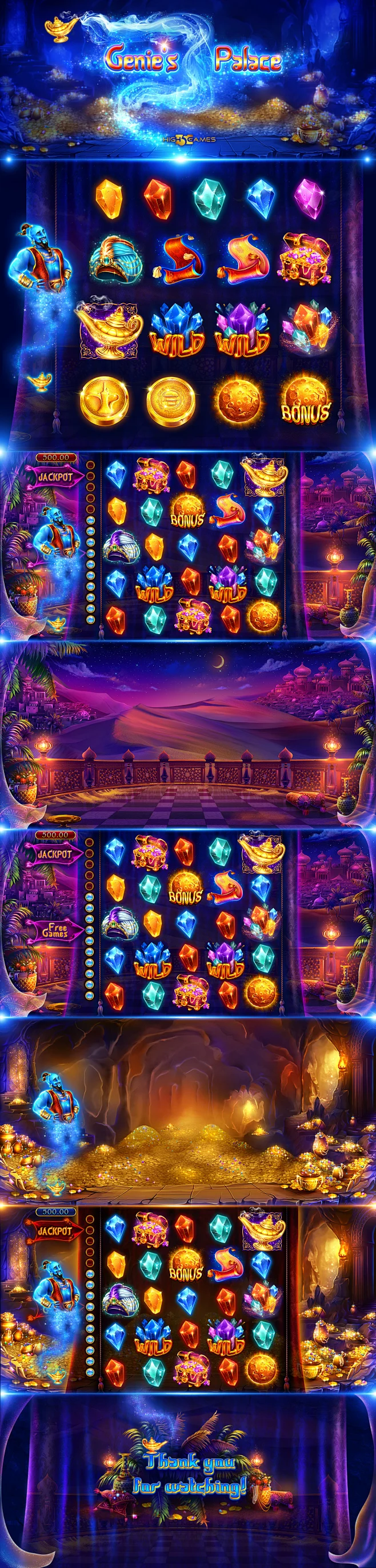 aladdin east game genie palace slot game-花瓣网