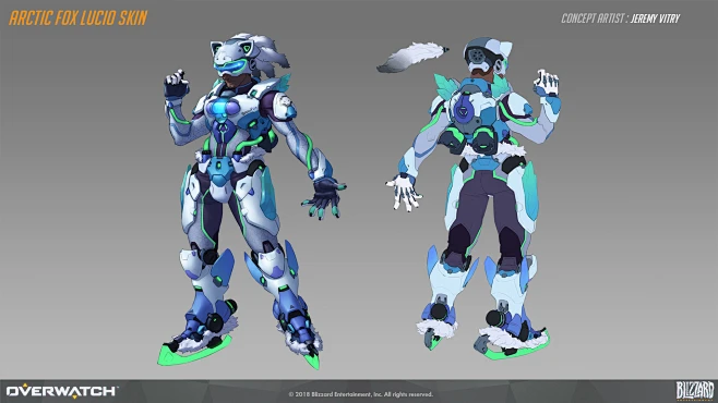 Arctic Fox Lucio Skin Concept, Jeremy Vitry : I had the amazing ...