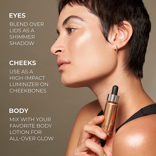 Amazon.com : COVER FX Custom Enhancer Drops Liquid Highlighter ...