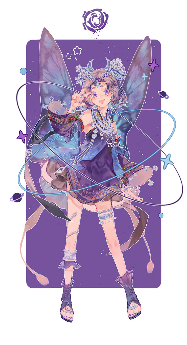 全门派萝北·【大唐星之魔法少女系列】_夹心酸奶__插画师作品_涂鸦王国gracg.com-花瓣网