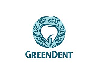 GreenDent 牙齿 口腔 花草 麦穗 本草 牙科 商标设计 图标 图形 标志 logo 国外 外国 国内 品牌 设计 创意 欣赏