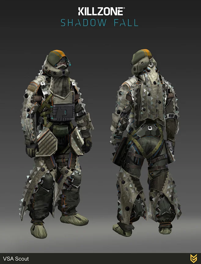 VSA Scout, Ilya Golitsyn : Character concept art for Killzone Shadow ...
