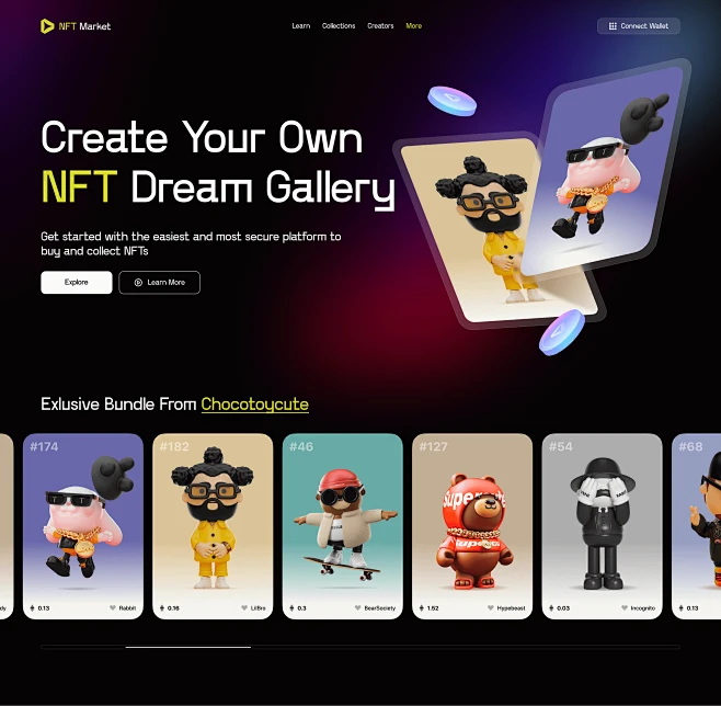 Crypto / NFT projects-花瓣网