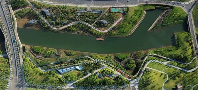 深圳.桂湾公园 JCFO © FIELD OPERATIONS-花瓣网