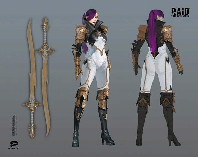 Raid: Shadow Legends, Plarium Ukraine : Character concept art for Raid ...
