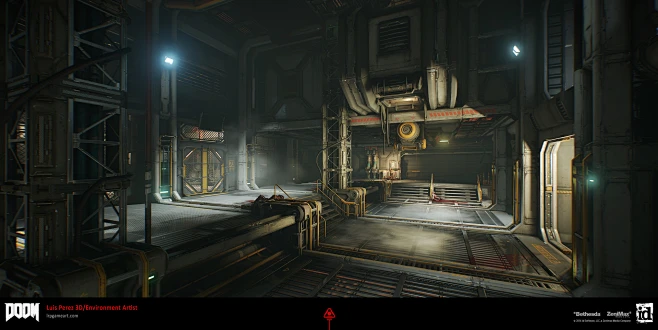 DOOM: Resource Operations, Luis Perez : Environment Concepts, lighting ...