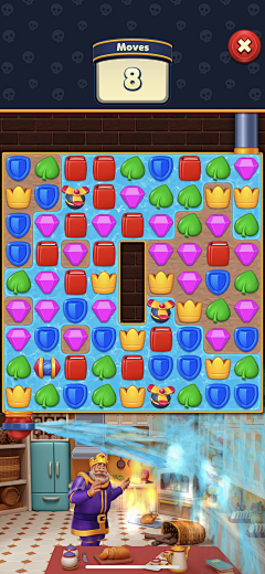 游戏ui-花瓣网|陪你做生活的设计师 | Match-3 game asset