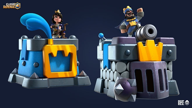 Clash Royale - Season 14 - Mega Knight Skin Tower, Ocellus - SERVICES ...