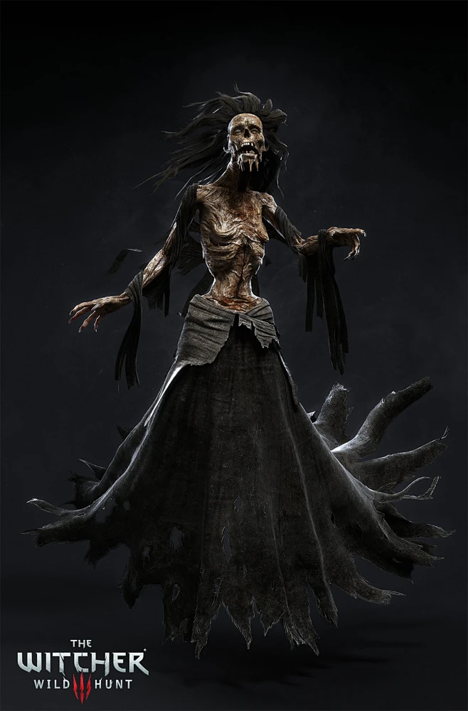 The Witcher III - Nightwraith, Marcin Blaszczak : Monster I did for The ...