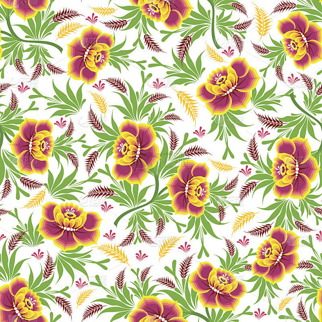 Seamless floral pattern