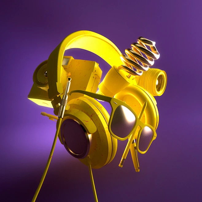 Monthly renders - July 2016 : This month's share of kinda daily renders ...