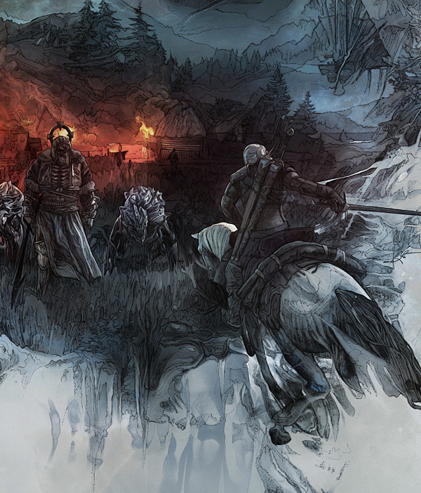 The Witcher 3 / Steelbooks : Series of artworks created for Limited ...