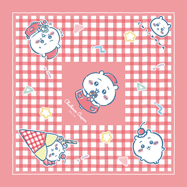 吉伊卡哇 chiikawa 可丽饼 crepes 仓鼠 吉伊