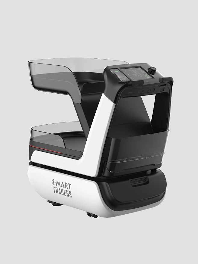 Autonomous autonomous shopping cart emart industrial design product ...