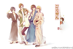 插画、速写-花瓣网|陪你做生活的设计师 | Q版古风壁纸立绘