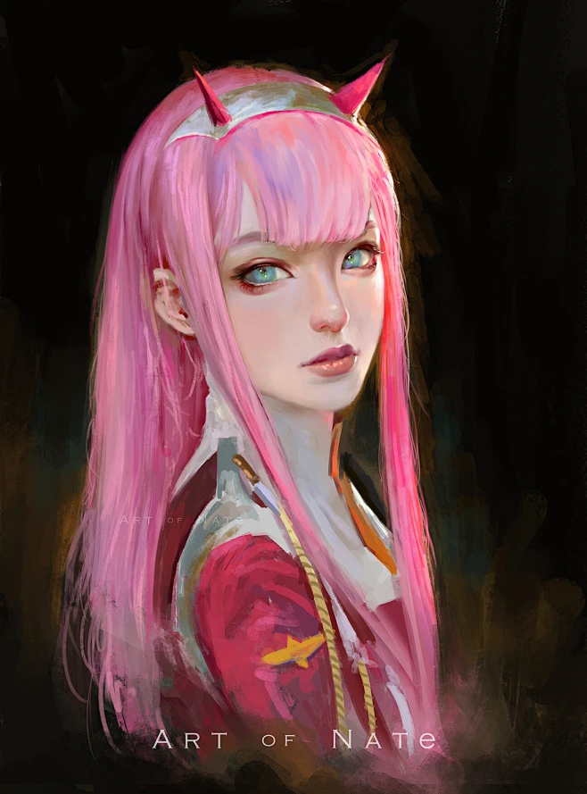 Zero Two, Art of Nate : Practice-花瓣网