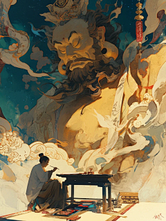 AI---MJ、SD-花瓣网|陪你做生活的设计师 | AI数字艺术呆萌精致动画角色插画-众图网