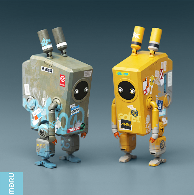 https://www.behance.net/gallery/87189447/robot-is-lost-TORA-KUN-Prototype-