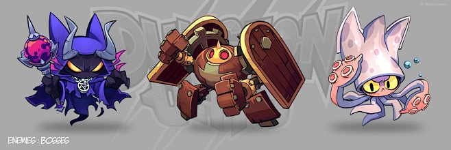 Dungeon Cats - Enemies-花瓣网