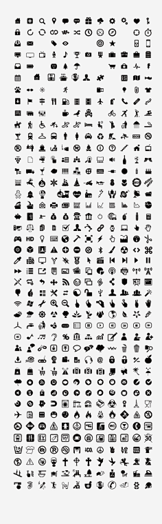 文字-花瓣网|陪你做生活的设计师 | 600个超实用ICON图标矢量