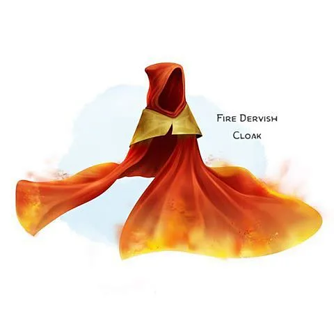 On your turn you may swirl the cloak to cast Scorching Ray at 2nd level ...