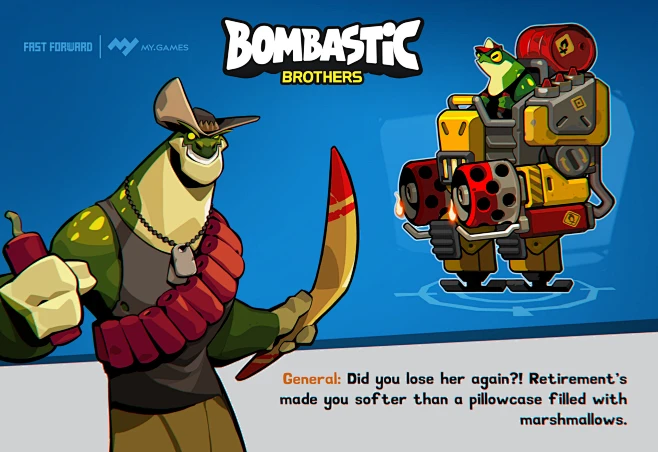 Bombastic Brothers: Character Art, Ivan Elyasov : Some stuff what I've ...