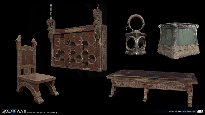 God Of War Ragnarok Props-花瓣网