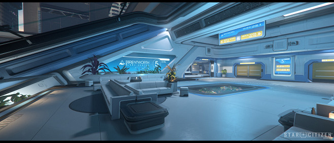 Star Citizen - New Babbage Brentworth Hospital Room Floors-花瓣网