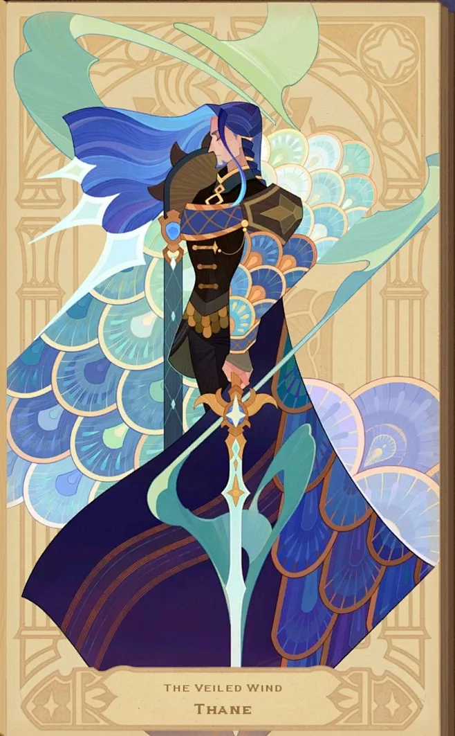 其中包括图片：AFK-Awakened Thane-花瓣网