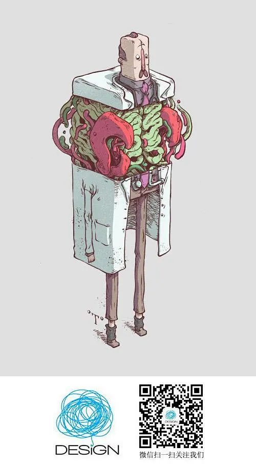 ‘Cubic’ Characters by T-Wei-花瓣网