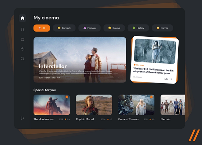 Online Cinema Platform by Daria Kravets for Purrweb UI/UX Studio on ...