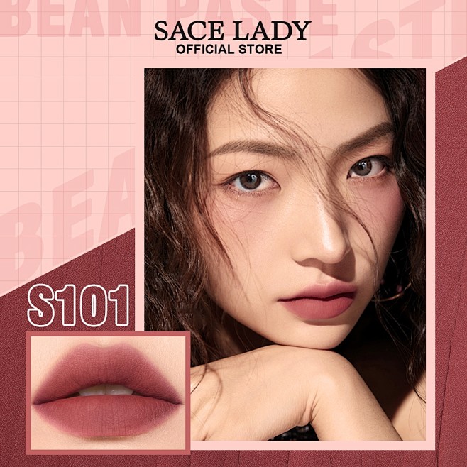 Son kem lì Velvet Matte Lip Mud SACE LADY kiêm má hồng hai công dụng ...