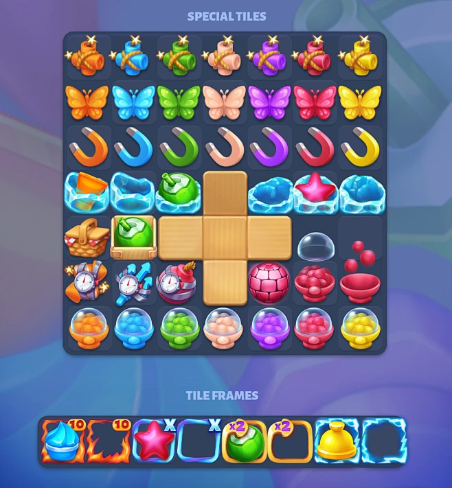 Match 3 Game-花瓣网