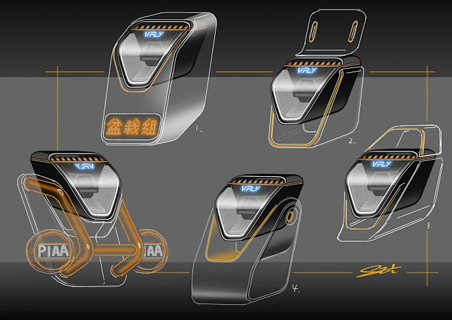 VFLY VFX sketch / 2022 / DESIGNED BY XIDEA :: Behance-花瓣网