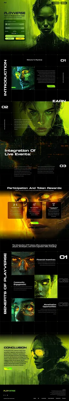 Web Design Cyberpunk UI/UX landing page Figma user interface ui design blockchain brand identity ...