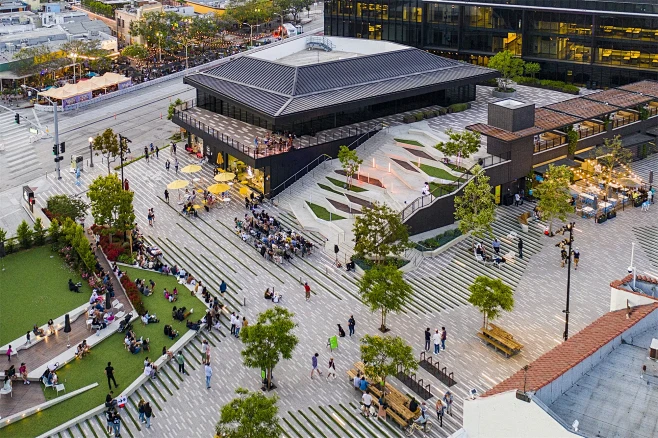 重塑城市之心——卡尔弗步行广场 / SWA Group – mooool木藕设计网-花瓣网