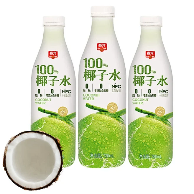 春光椰子水780ml*3瓶 0脂无白砂糖添加海南椰青汁NFC椰子汁椰汁水-淘宝网-花瓣网