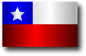 Wavy flag of Chile
