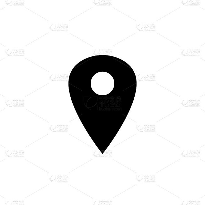 地理位置icon.vector迹象