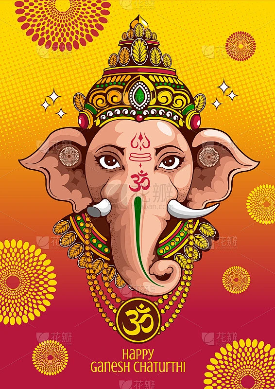 Ganesha 7素材-花瓣网
