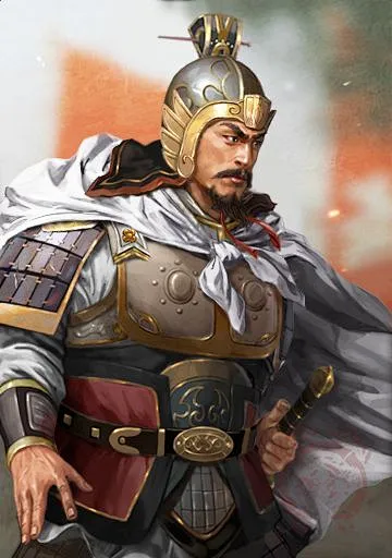 Koei style portrait of Tang dynasty's elite Khitan general Li Guangbi ...