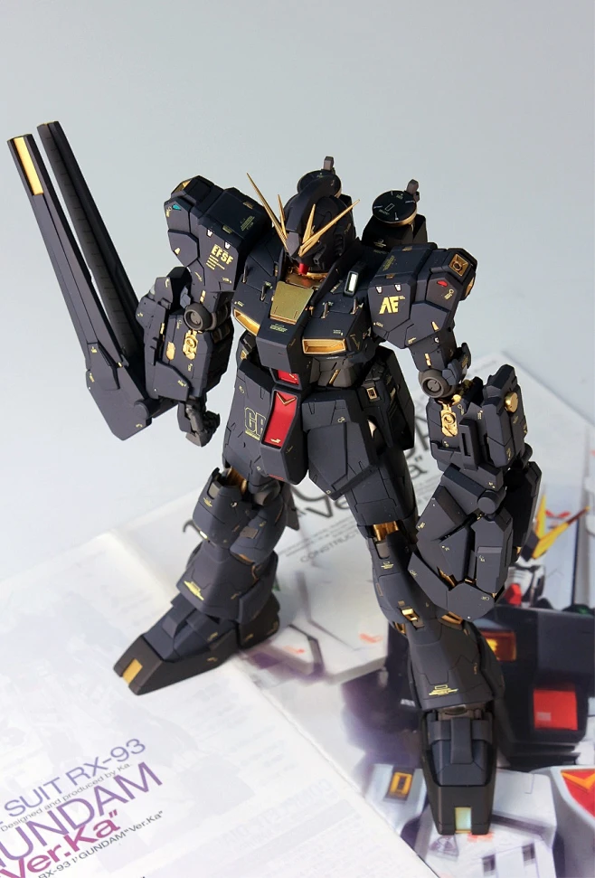 MG 1/100 RX-93 vGUNDAM (Banshee Version) - Customized Build : MG 1/100 ...