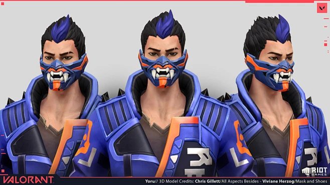 无畏契约 夜露Yoru角色特写2-花瓣网