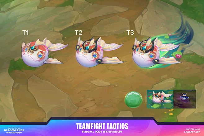 Riot Games TFT Dragonlands: Uncharted Realms Art Blast - ArtStation ...