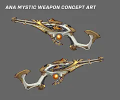 OVERWATCH2 ANA MYTHIC WEAPON CONCEPT ART-花瓣网