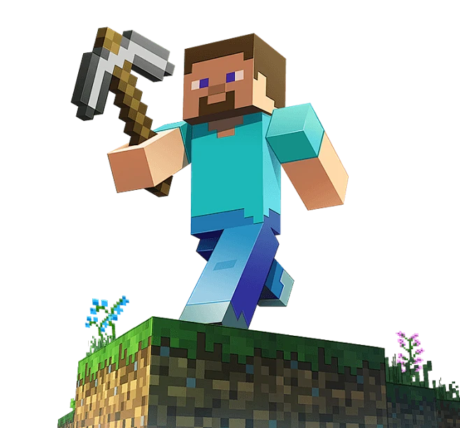 我的世界—史蒂夫-花瓣网