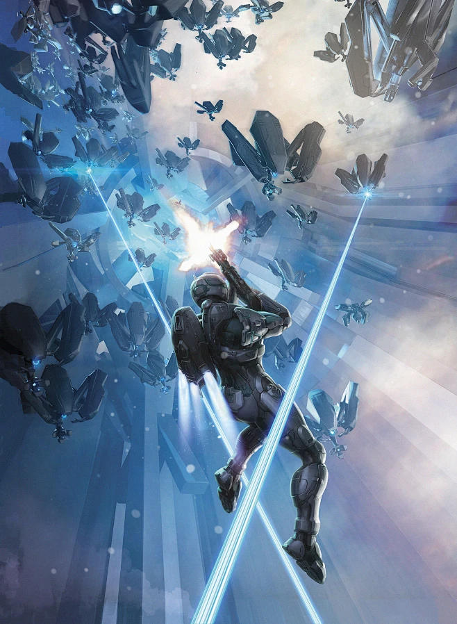 Halo: Escalation cover 21, Isaac Hannaford : Cover illustration I did ...