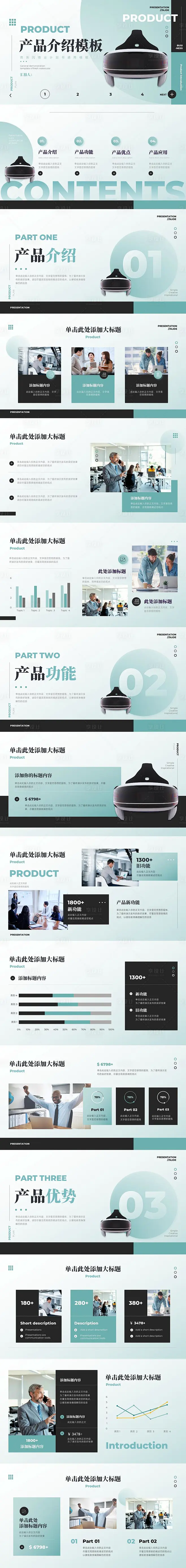 商务风产品介绍PPT-素材库-sucai1.cn-花瓣网